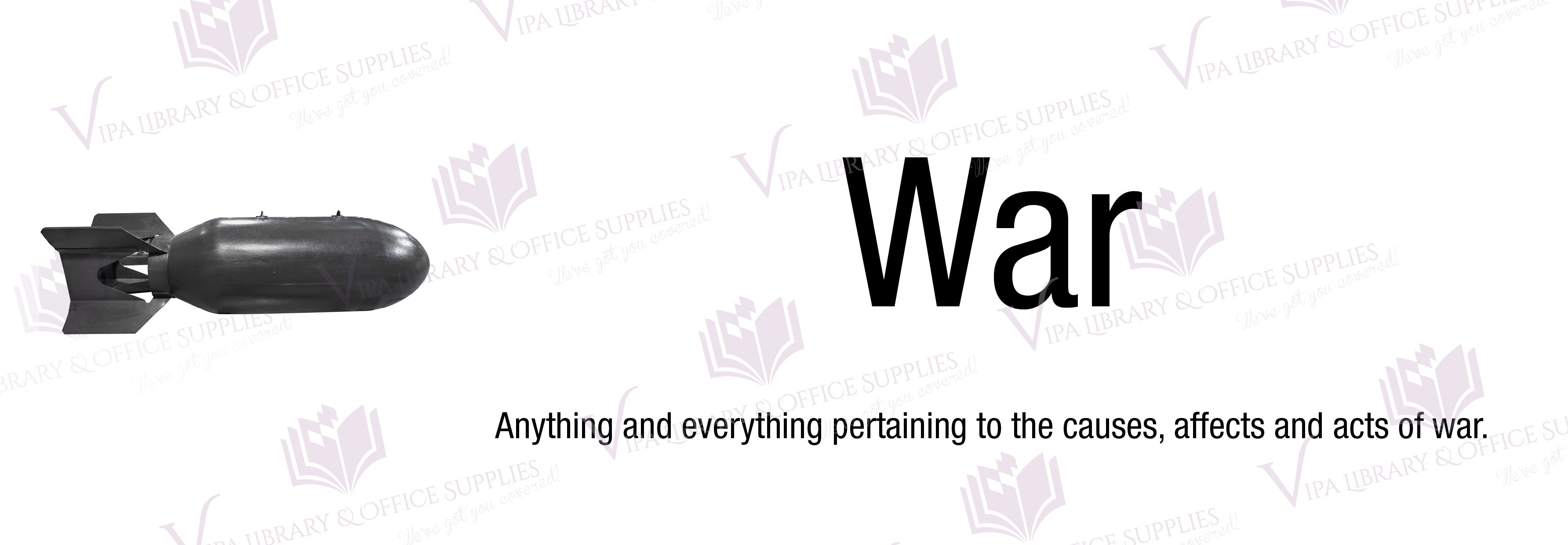 War – Vipa Library Supplies