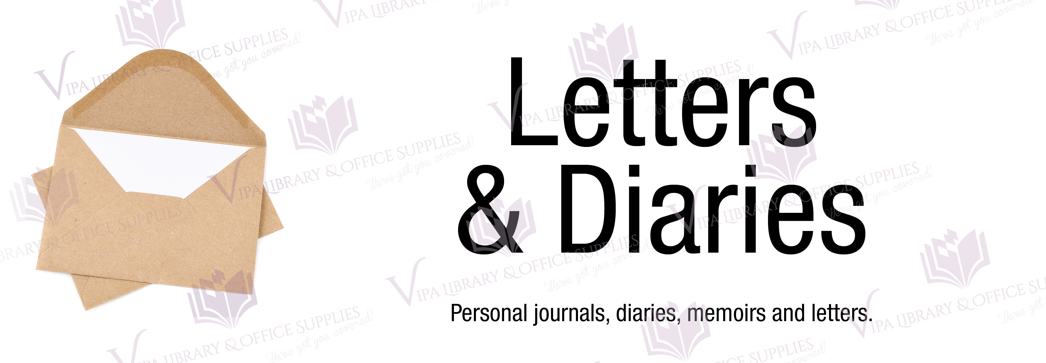 Letters & Diaries – Vipa Library Supplies